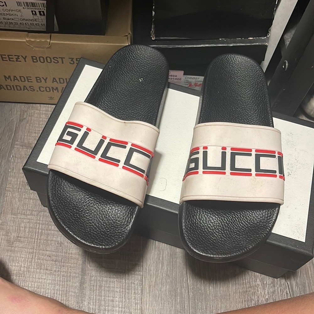 Used Gucci Flip Flops Sandals Us 10 - Gem